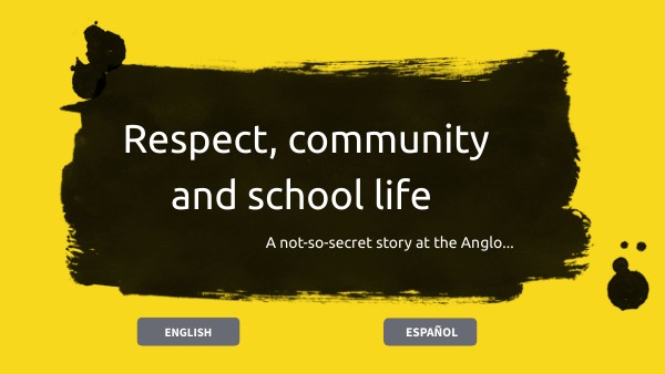 Respect, community and school life | Genially