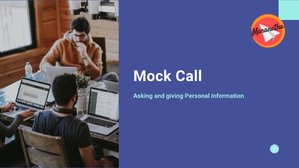 Asking and Giving Information | Genially