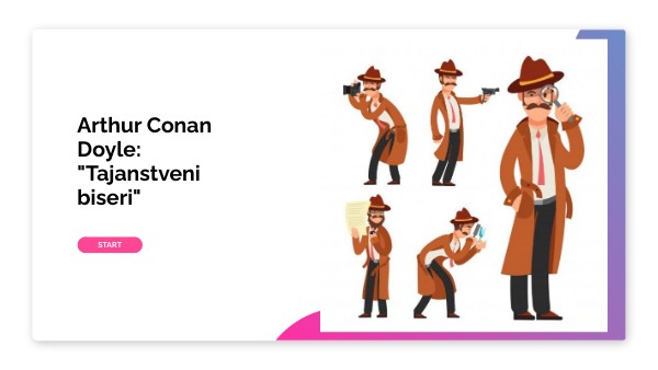 A. C. Doyle: "Tajanstveni biseri" | Genially