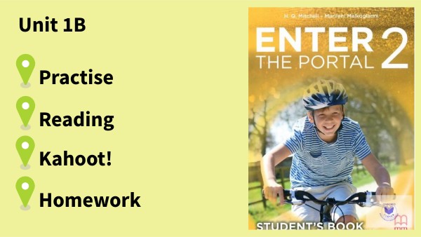 Enter the portal Unit1B Reading