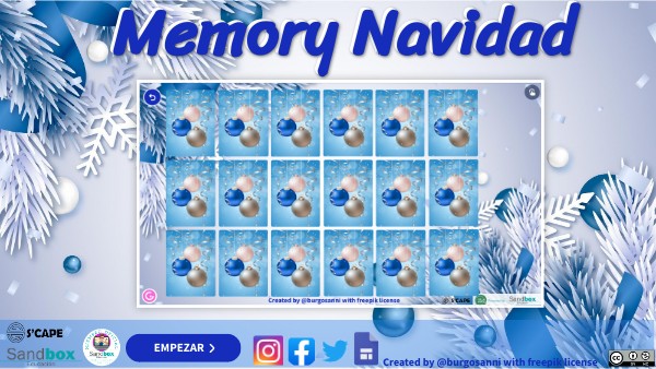 Memory aleatorio Navidad