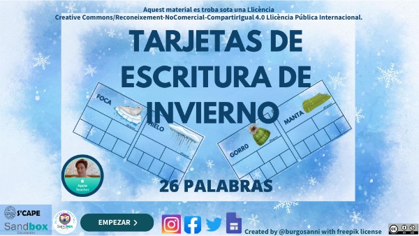 LECTOESCRITURA INVIERNO | Genially