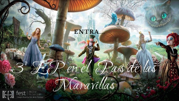 3º EP EN EL PAÍS DE LAS MARAVILLAS 21/22