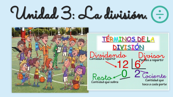 UNIDAD 3. LA DIVISIÓN. | Genially