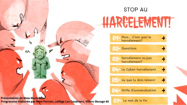 Stop au harcèlement | Genially