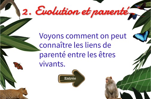 3eme-Evolution et parenté Goutorbe | Genially