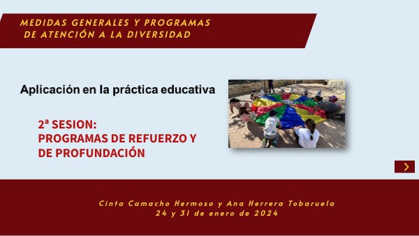 Recursos - Úbeda S2 - Medidas Generales: Programas R y P