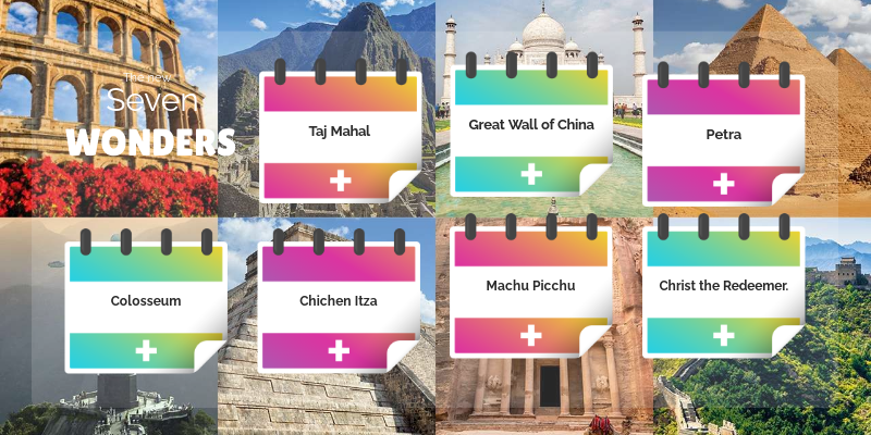 The new 7 wonders of the world