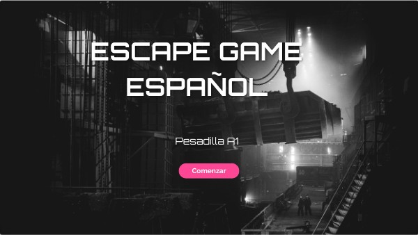 A1 ZARAGOZA - ESCAPE | Genially