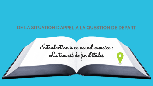 UE 3.4 S4 1ère étape du TFE