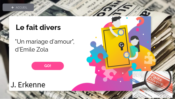 Le fait divers | Genially