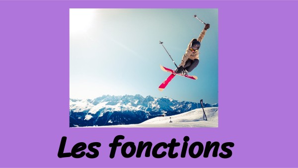 Les fonctions | Genially