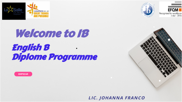 junior IB class 1 | Genially