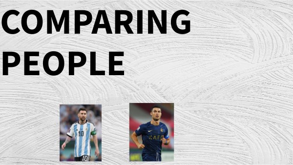 comparing | Genially