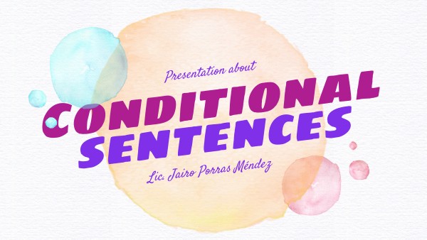 Conditional Sentences