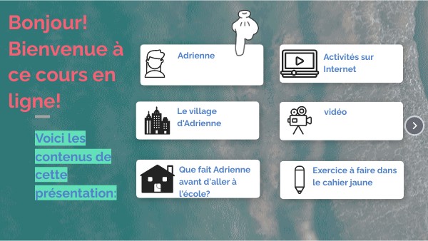 La routine d'Adrienne avant d'aller à l'école. FLE | Genially