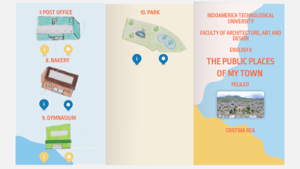 THE PUBLIC PLACES OF MY TOWN