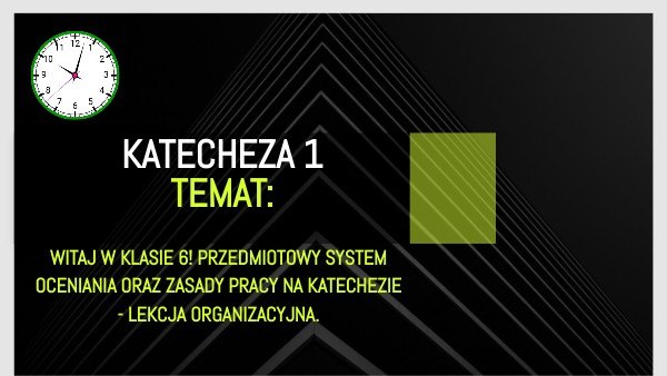 Copy - Witaj w klasie 6! Lekcja organizacyjna. | Genially