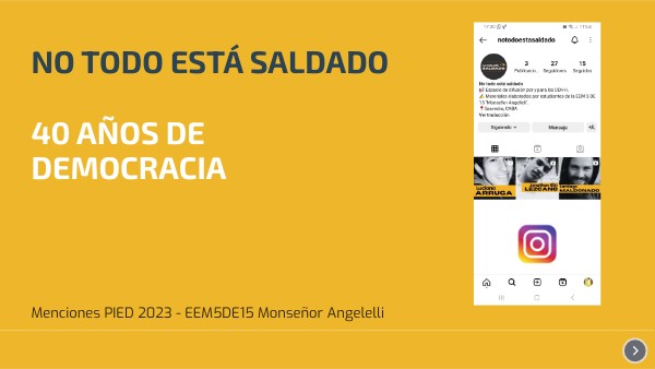 No todo está saldado | Genially