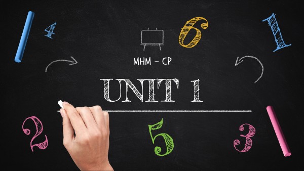 MHM CP UNIT 1 - 2023