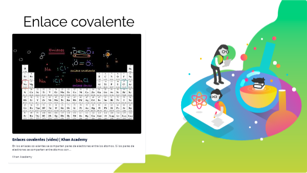 Enlace covalente | Genially