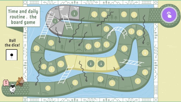 TIME AND DAILY ROUTINE BOARD GAME | Genially