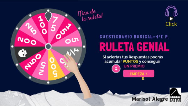 RULETA GENIAL-4ºE.P. | Genially