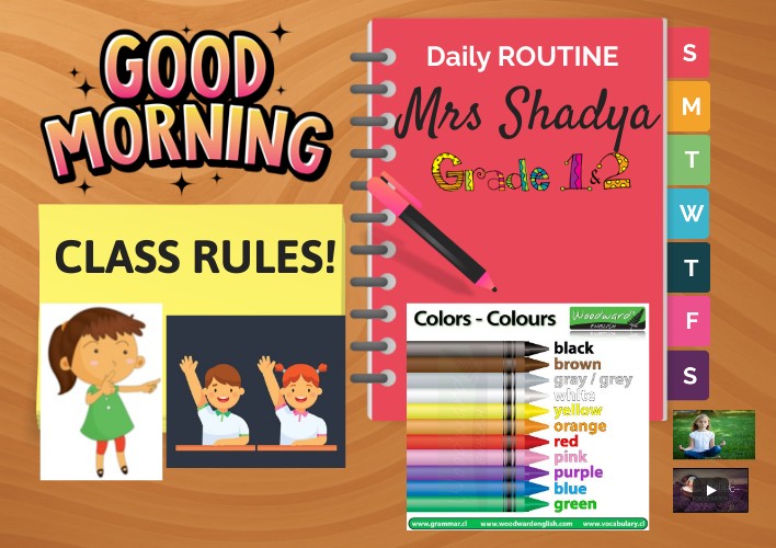 Daily routine | Genially