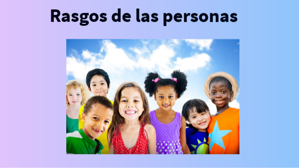 Rasgos de las personas