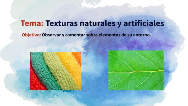 Texturas 3ro EGB | Genially