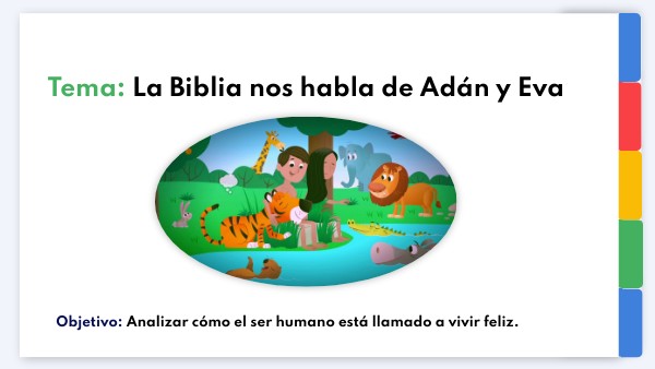 La Biblia nos habla de Adán y Eva | Genially