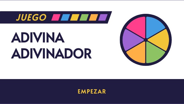 ADIVINA ADIVINADOR