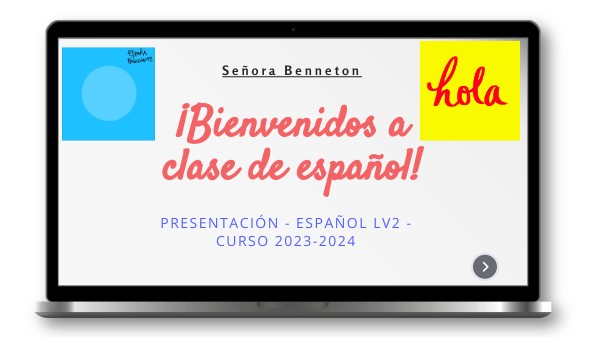 Bienvenidos a clase de Español | Genially