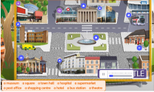 TOWN PLACES VOCABULARY | Genially