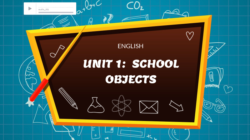School Objects | Genially