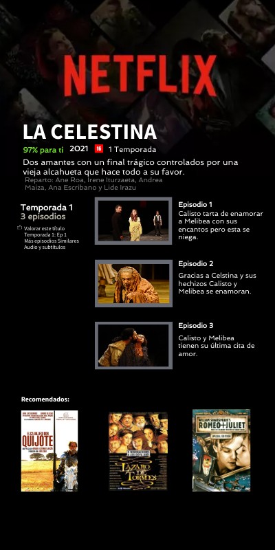 LACELESTINA_Ana, Ane, Irene, Andrea y Lide | Genially