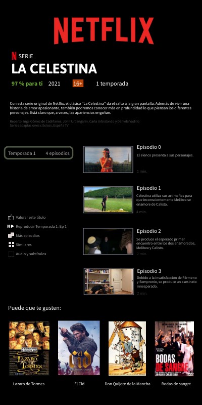 Inge, Carla, Daniela y John- Celestina Netflix | Genially