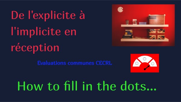 De l'explicite à l'implicite | Genially