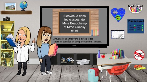 Julie et Caroline Rencontre de parents 2021 | Genially