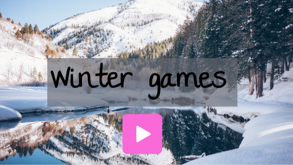 Winter games | Genially