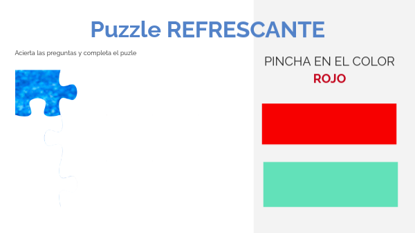 Puzzle REFRESCANTE N1 | Genially
