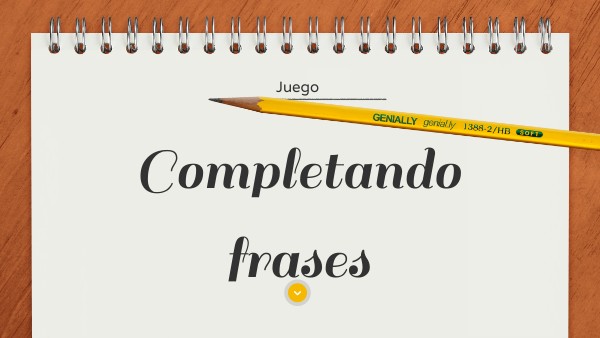 Completando frases