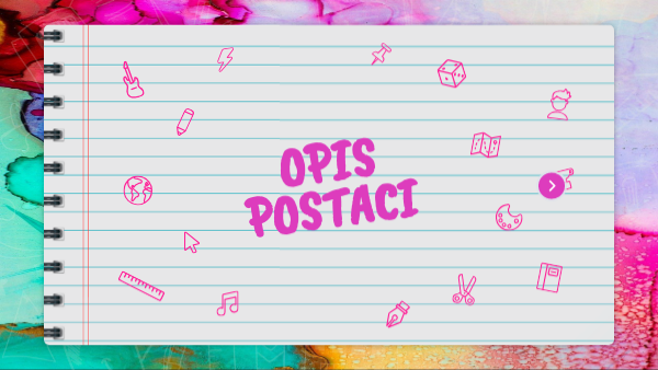 Opis postaci - klasa 4 | Genially