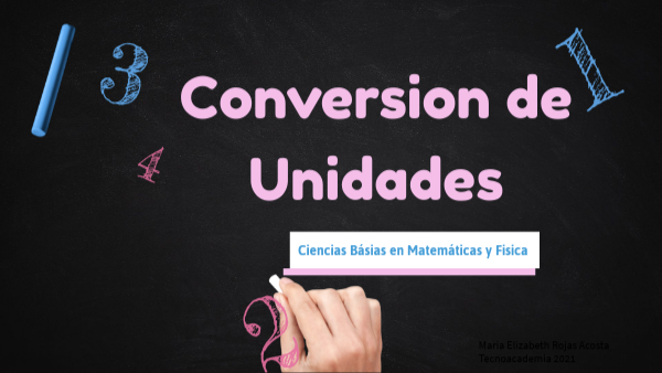 Conversión de Unidades | Genially