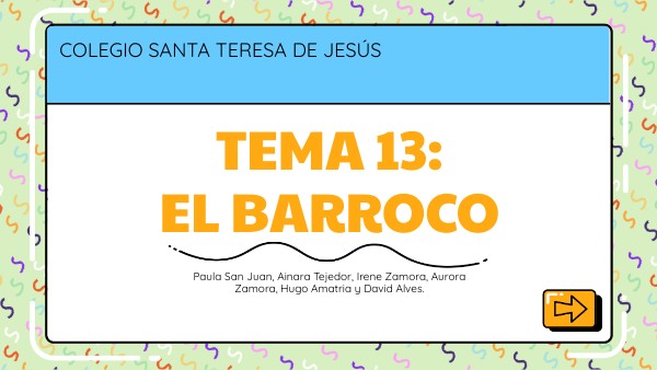 LENGUA TEMA 13 | Genially