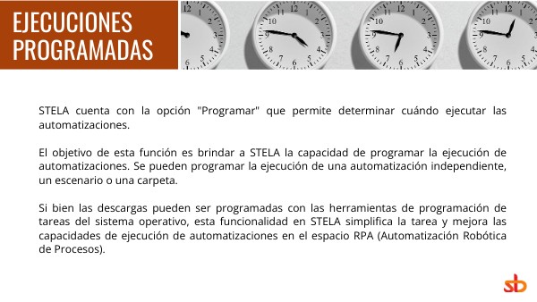 ejecución programada | Genially