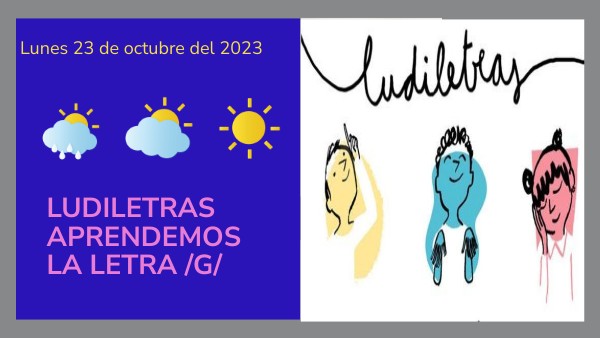 APRENDEMOS LA LETRA /G/ | Genially