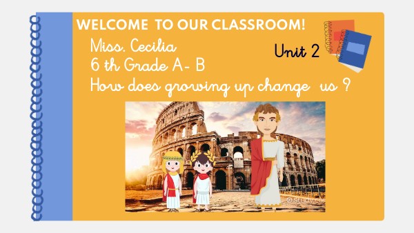 Unit 2 How does growing up change us? 6TH GRADE