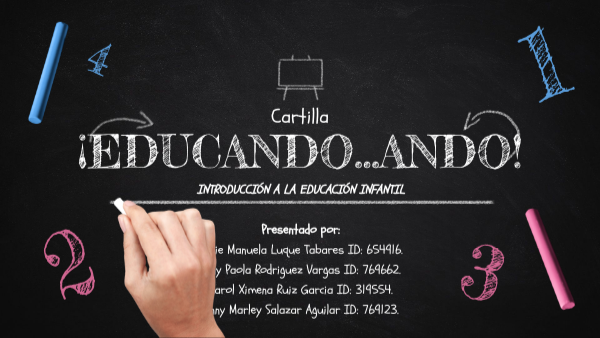 Cartilla ¡EDUCANDO...ANDO! | Genially