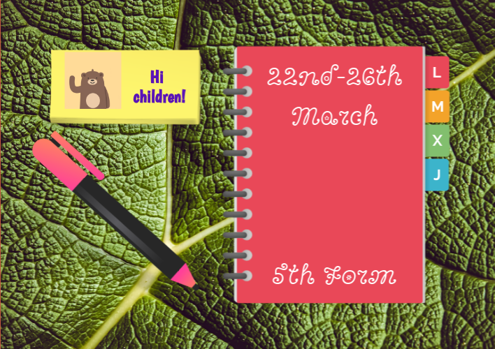 22nd-29th March | Genially